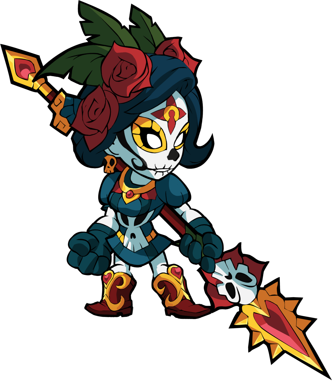 Lady of the Dead Nai | Brawlhalla x Dream SMP Wiki | Fandom