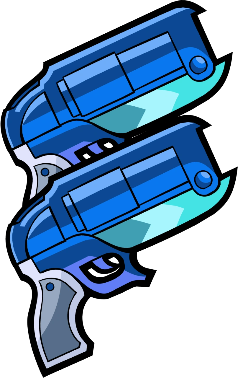 Cyber Myk Pistols - Brawlhalla Wiki