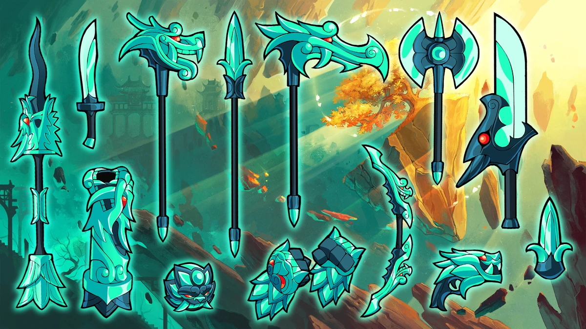 Jade Dragon Weapons - Brawlhalla Wiki