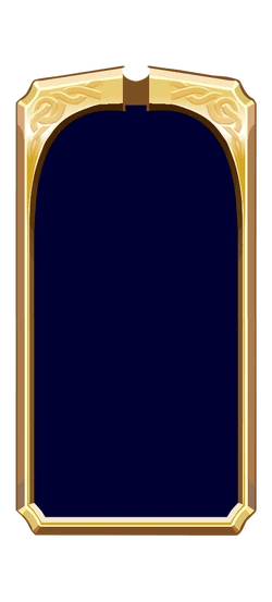 Gold Picture Frame Border