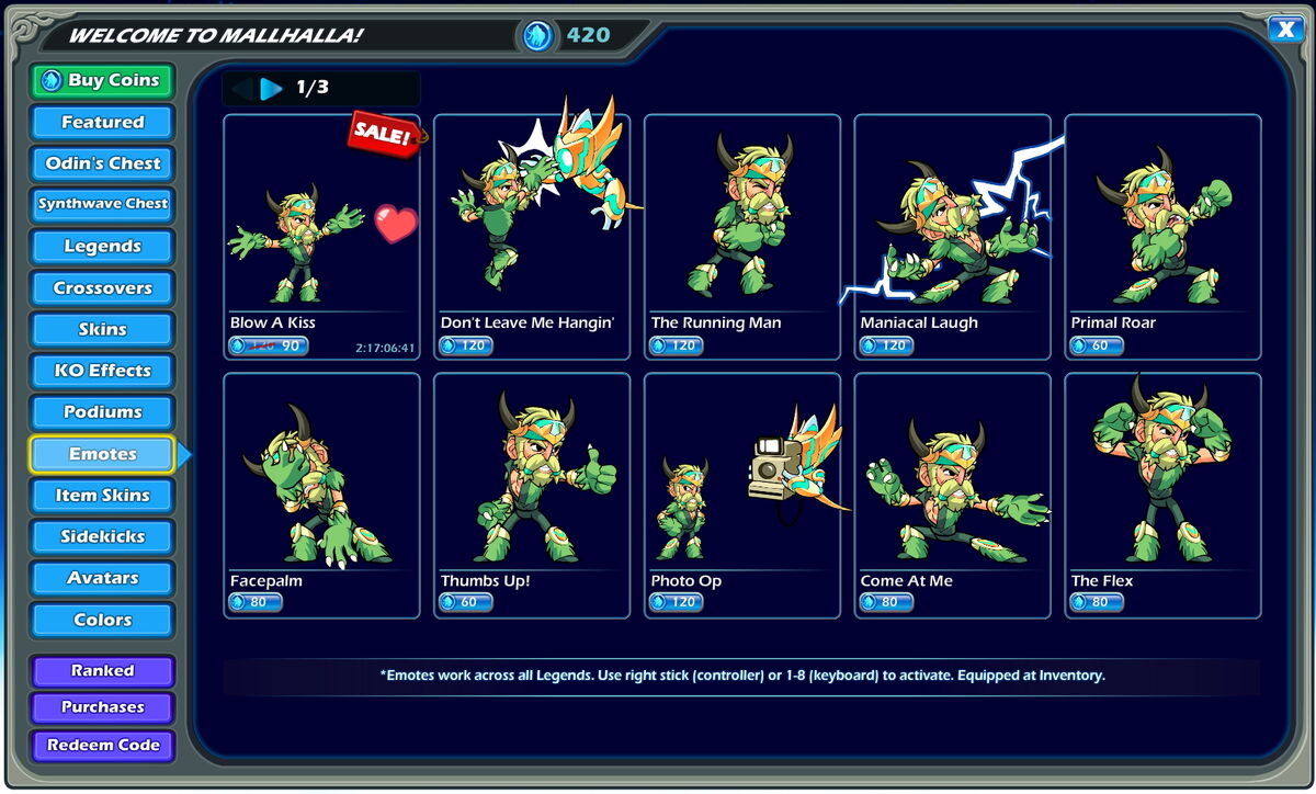 Emotes Brawlhalla Wiki