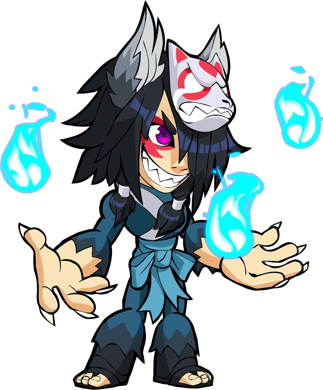 Cursed Mask Yumiko - Brawlhalla Wiki