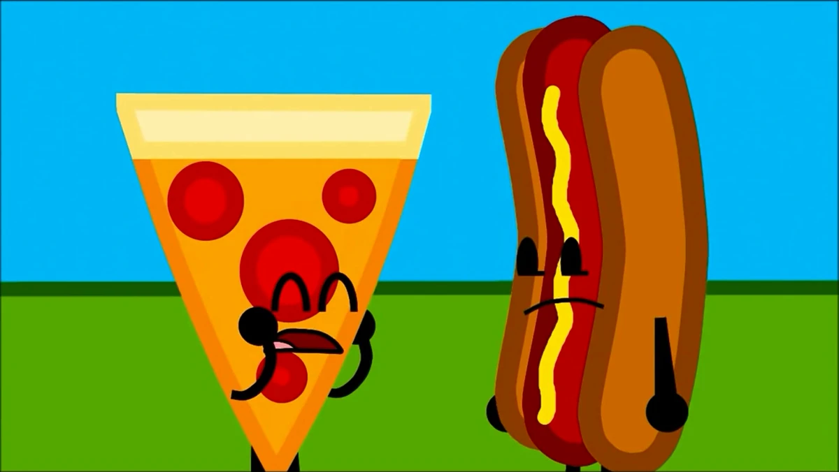 Hot Dog and Pizza | Brawl Of The Objects Wiki | Fandom