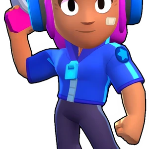 how to draw star shelly brawl stars