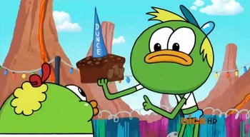 Triple Chocolate Dunce Bread | Breadwinners Wiki | Fandom
