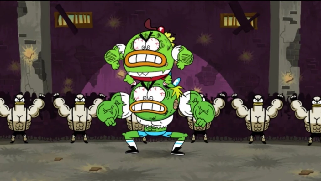 SwaySway and Buhdeuce Run Food Fight Club | Breadwinners Wiki | Fandom