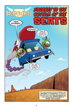 Breadwinners Issue 1: Journey to the Bottom of the Seats | Breadwinners ...