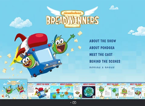 Breadwinners: The Official Multi-Touch Book! | Breadwinners Wiki | Fandom
