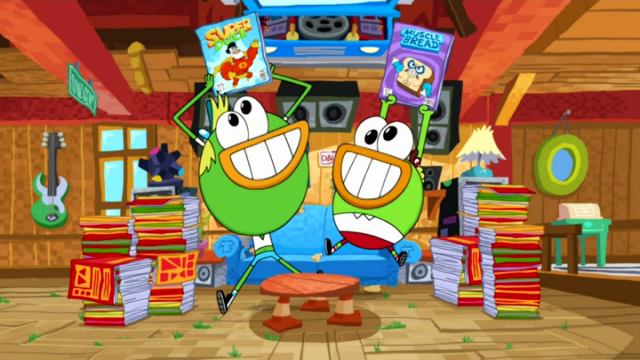 Super Duck vs Muscle Bread | Breadwinners Wiki | Fandom