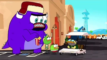 Purple Monster | Breadwinners Wiki | Fandom