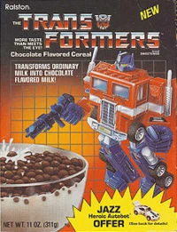 Transformers | Breakfast Cereal Wiki | Fandom