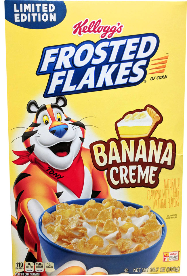 Banana Creme Frosted Flakes Breakfast Cereal Wiki Fandom