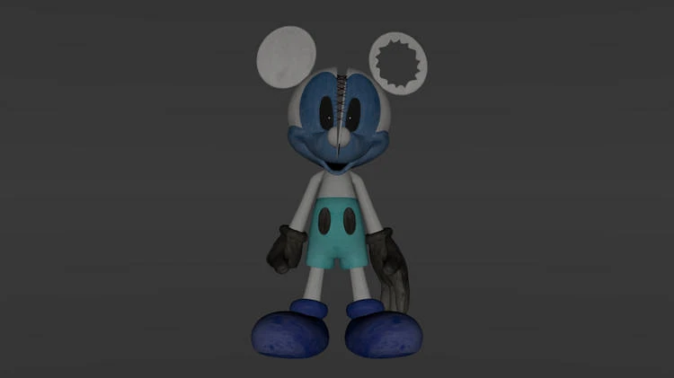 Jigsaw Photo-Negative Mickey | Breaking The Magic RP Wiki | Fandom