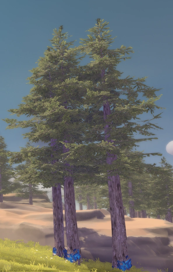 Blue Crystal Pine Tree | Breakwaters Wiki | Fandom
