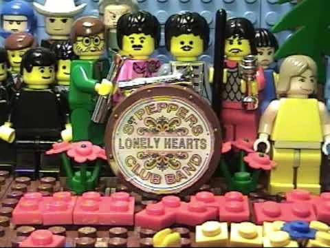 The Beatles Lego logy Ed Sullivan Show to Let It Be 50th Anniversary ...