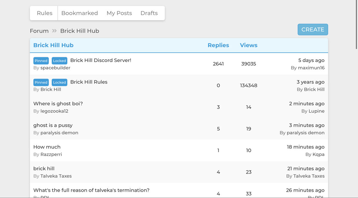 Brick Hill Hub Forum | Brick-Hill Wiki | Fandom