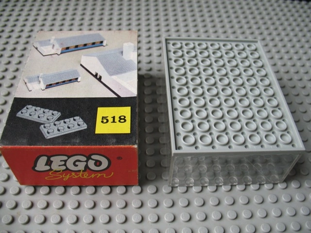 518，2 x 4 Plates (architectural hobby und modelbau version) | Lego Wiki ...