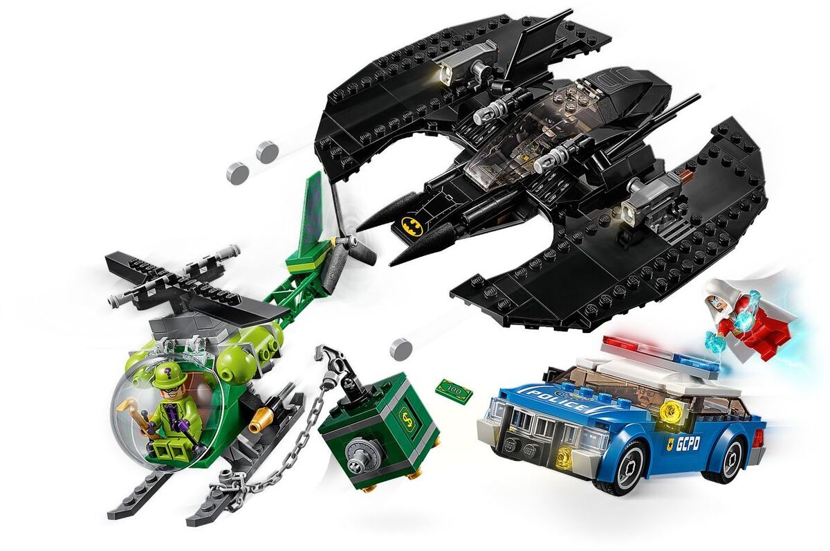 76120 Бэткрыло Бэтмена и ограбление Загадочника | Legopedia | Fandom