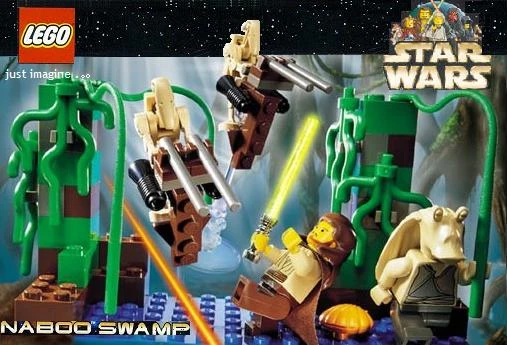 928175 Postcard - Star Wars Set 7121 Naboo Swamp | Brickipedia | Fandom