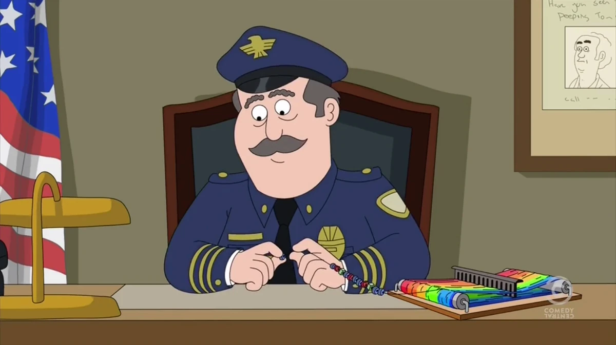 Chief Pierce | Brickleberry Wiki | Fandom