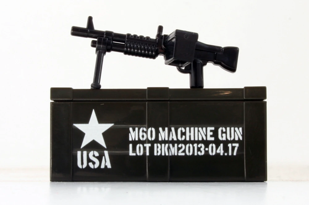 BrickArms M60 and Printed Crate | Brickmania Wiki | Fandom