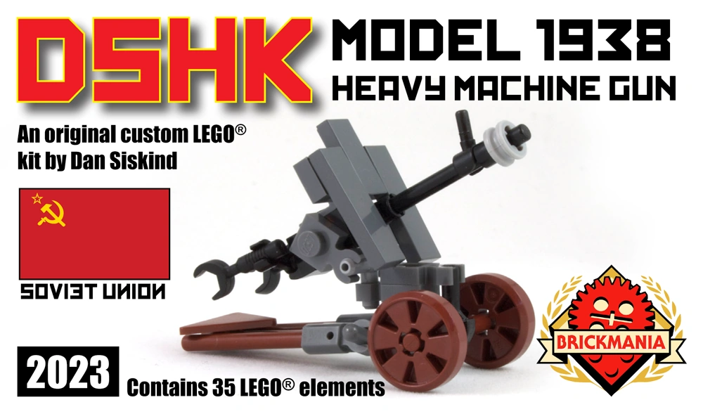 DShK Model 1938 Heavy Machine Gun | Brickmania Wiki | Fandom