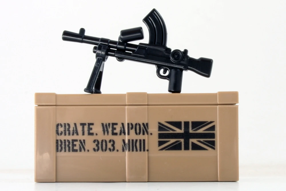 BrickArms Bren Gun and Printed Crate | Brickmania Wiki | Fandom