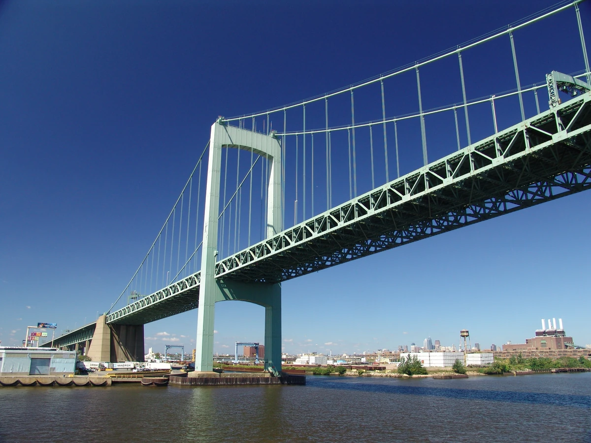 Walt Whitman Bridge | Bridgeopedia Wiki | Fandom
