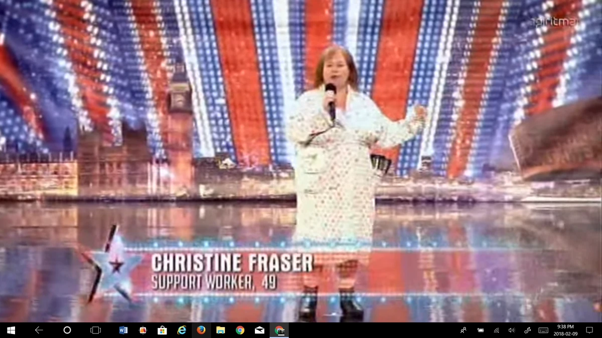 Christine Fraser | Britain's Got Talent Wiki | Fandom
