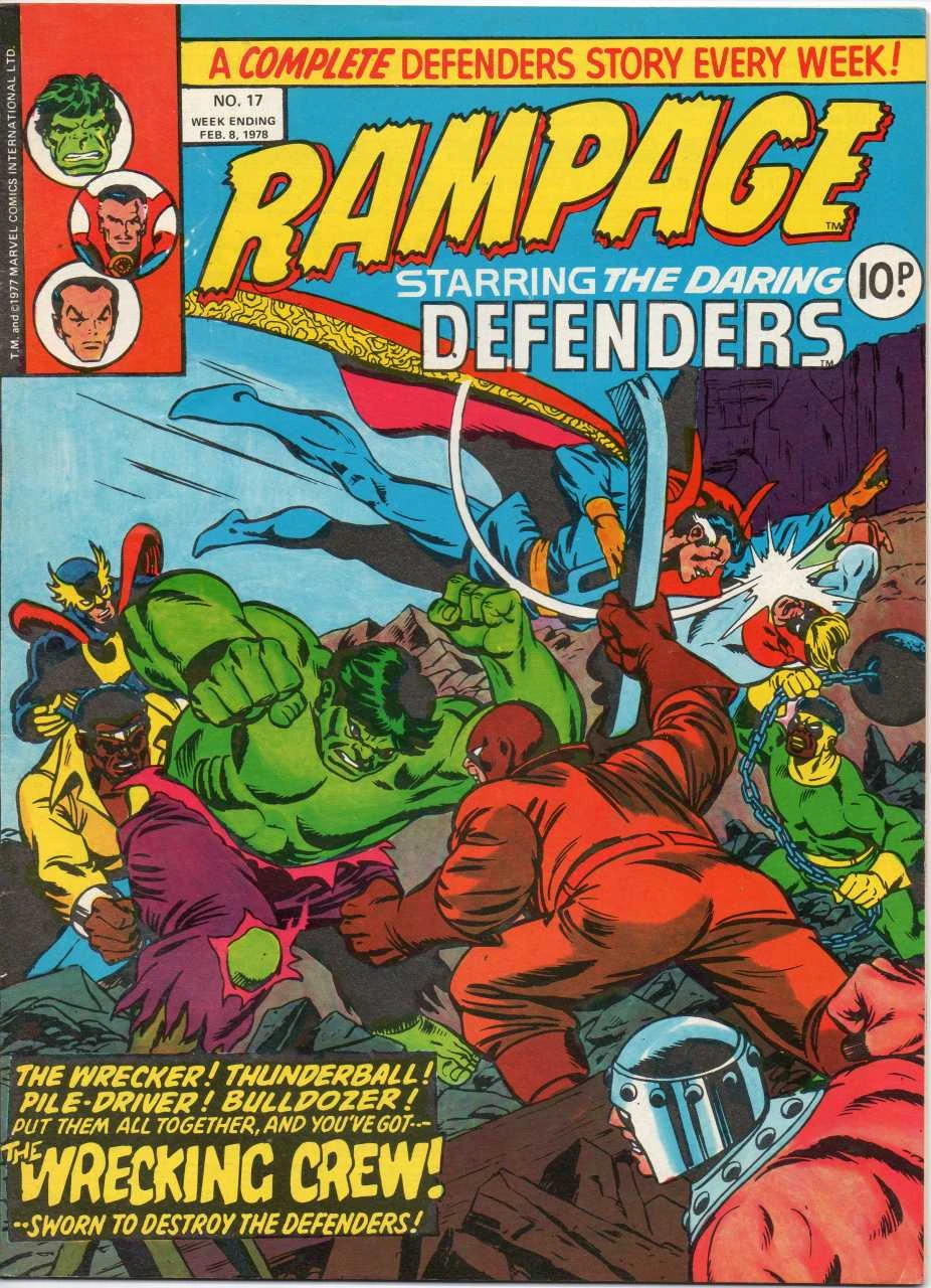 Rampage Vol 1 17 | Albion British Comics Database Wiki | Fandom