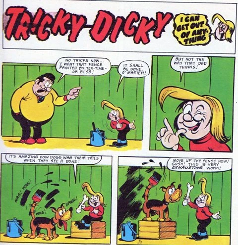 Tricky Dicky (IPC) | Albion British Comics Database Wiki | Fandom