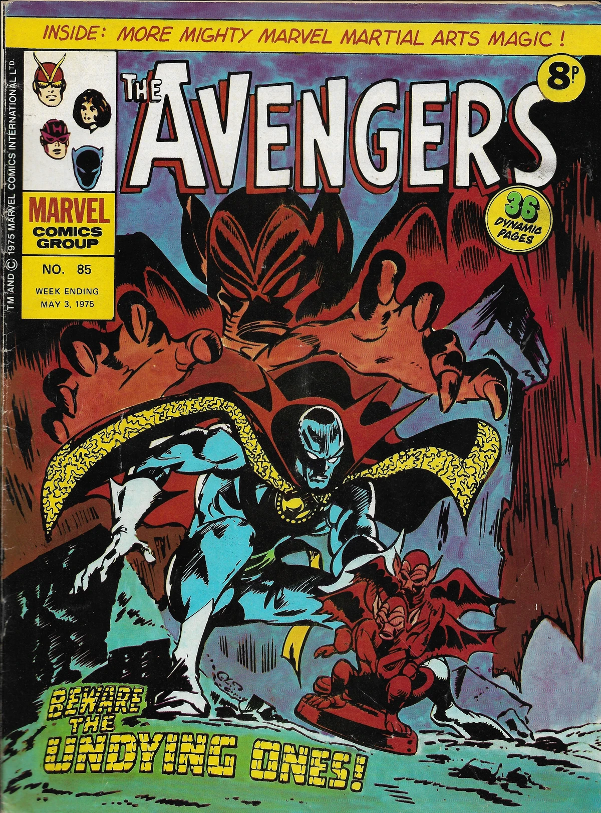 Avengers (Marvel UK) Vol 1 85 | Albion British Comics Database Wiki ...