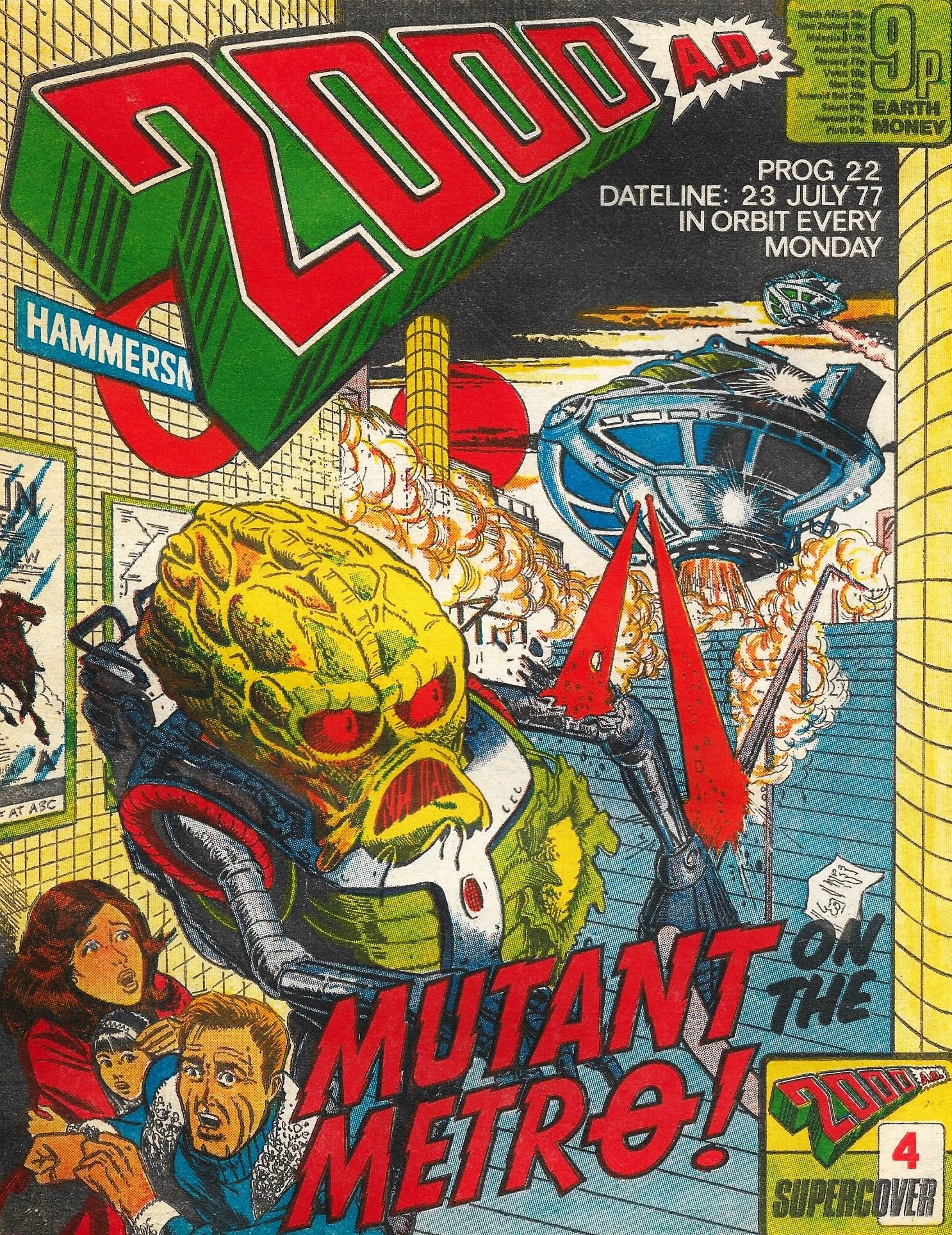 2000 AD Vol 1 22 | Albion British Comics Database Wiki | Fandom