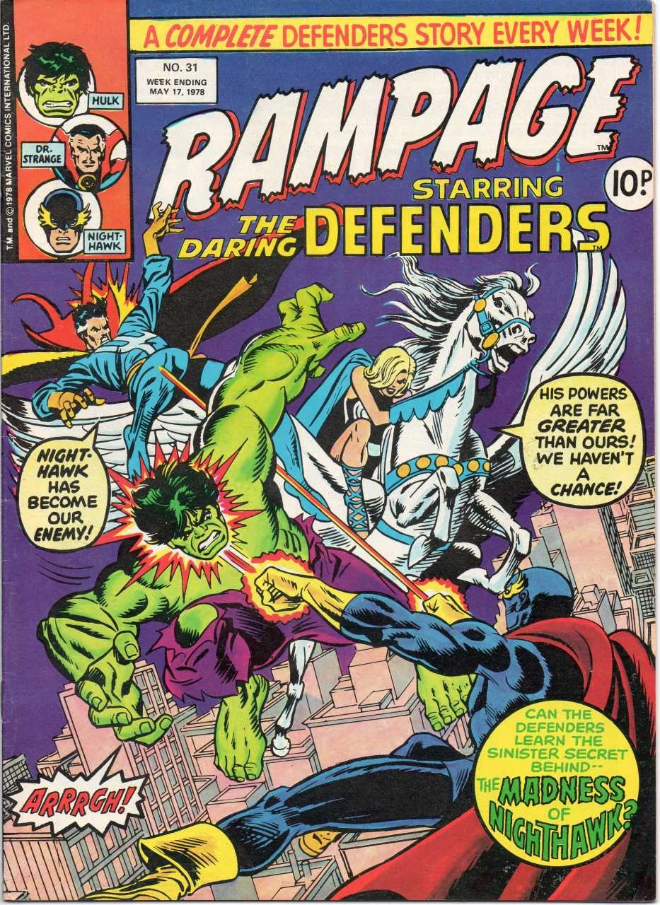 Rampage Vol 1 31 | Albion British Comics Database Wiki | Fandom