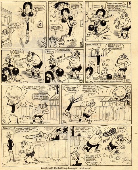 Tough Nutt and Softy Centre | Albion British Comics Database Wiki | Fandom