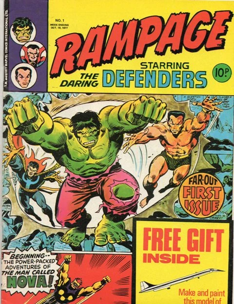 Rampage Vol 1 1 | Albion British Comics Database Wiki | Fandom