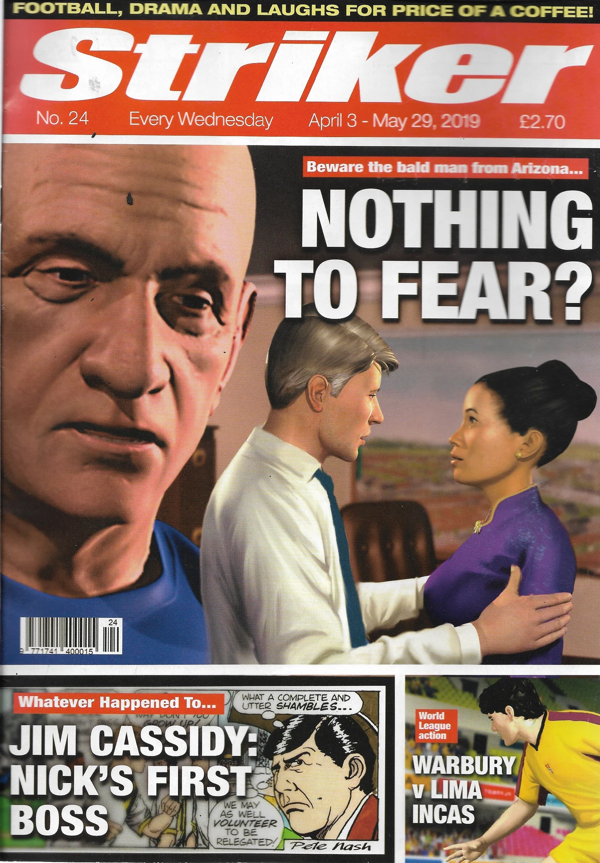 Striker Vol 2 24 | Albion British Comics Database Wiki | Fandom