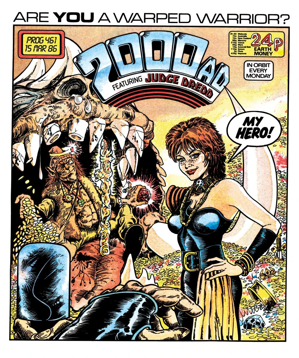 2000 AD Vol 1 461 | Albion British Comics Database Wiki | Fandom