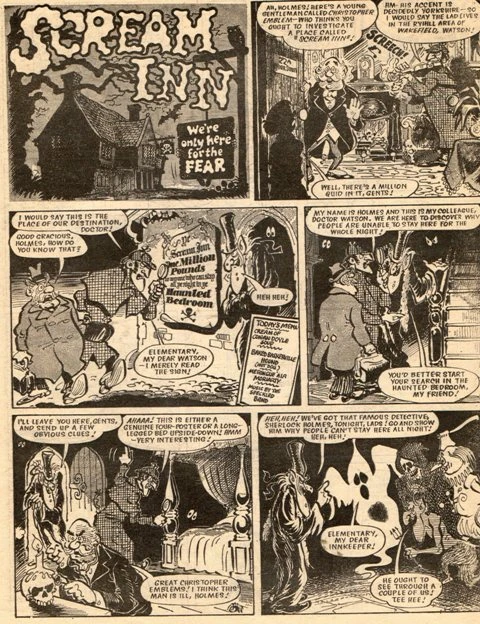 Scream Inn | Albion British Comics Database Wiki | Fandom