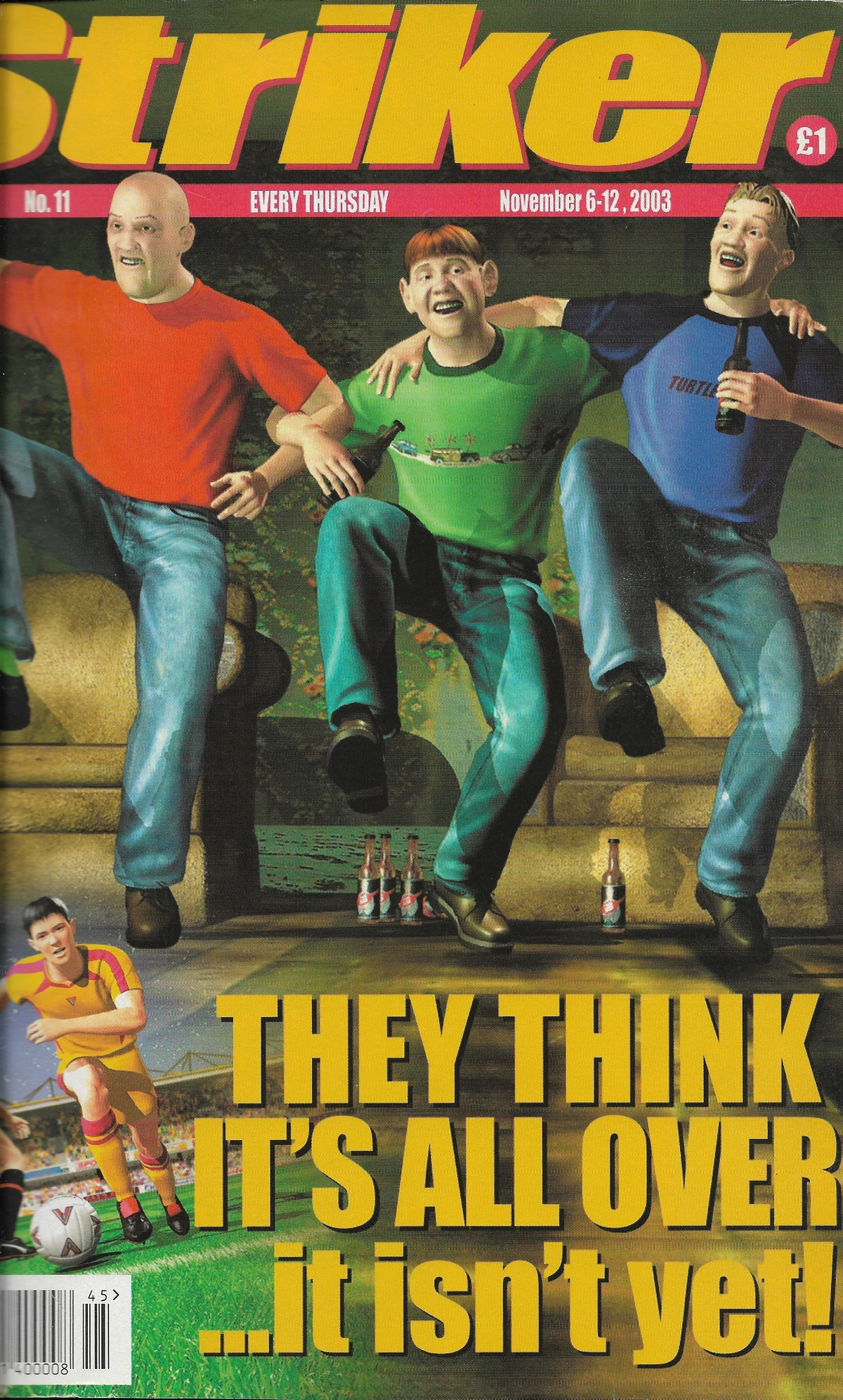 Striker Vol 1 11 | Albion British Comics Database Wiki | Fandom