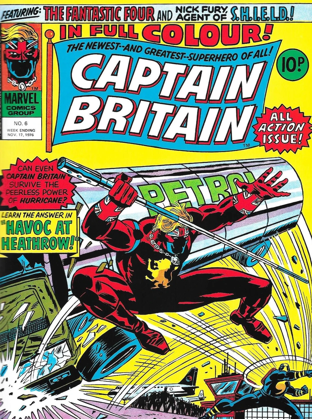 Captain Britain Vol 1 6 | Albion British Comics Database Wiki | Fandom