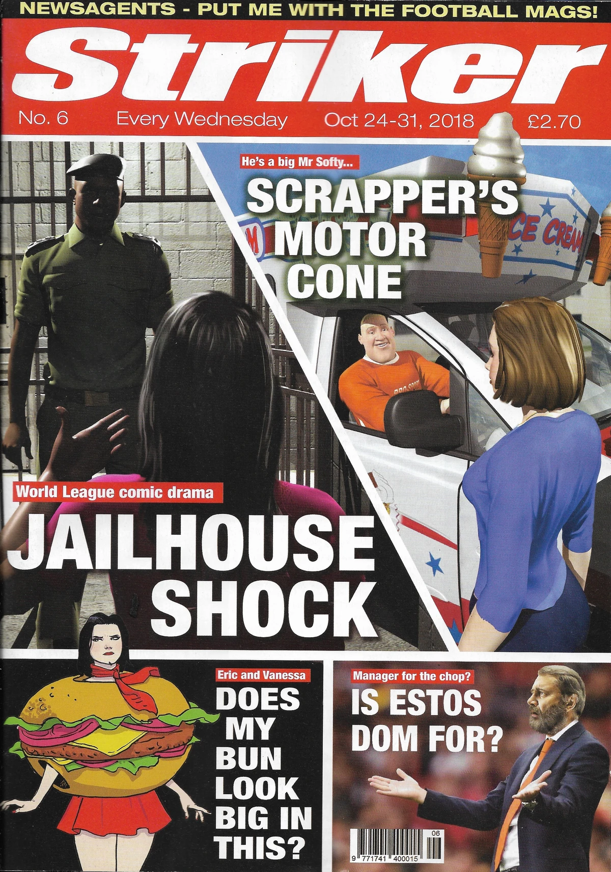 Striker Vol 2 6 | Albion British Comics Database Wiki | Fandom