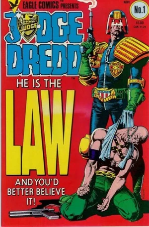 Judge Dredd (Eagle Comics) Vol 1 1 | Albion British Comics Database ...