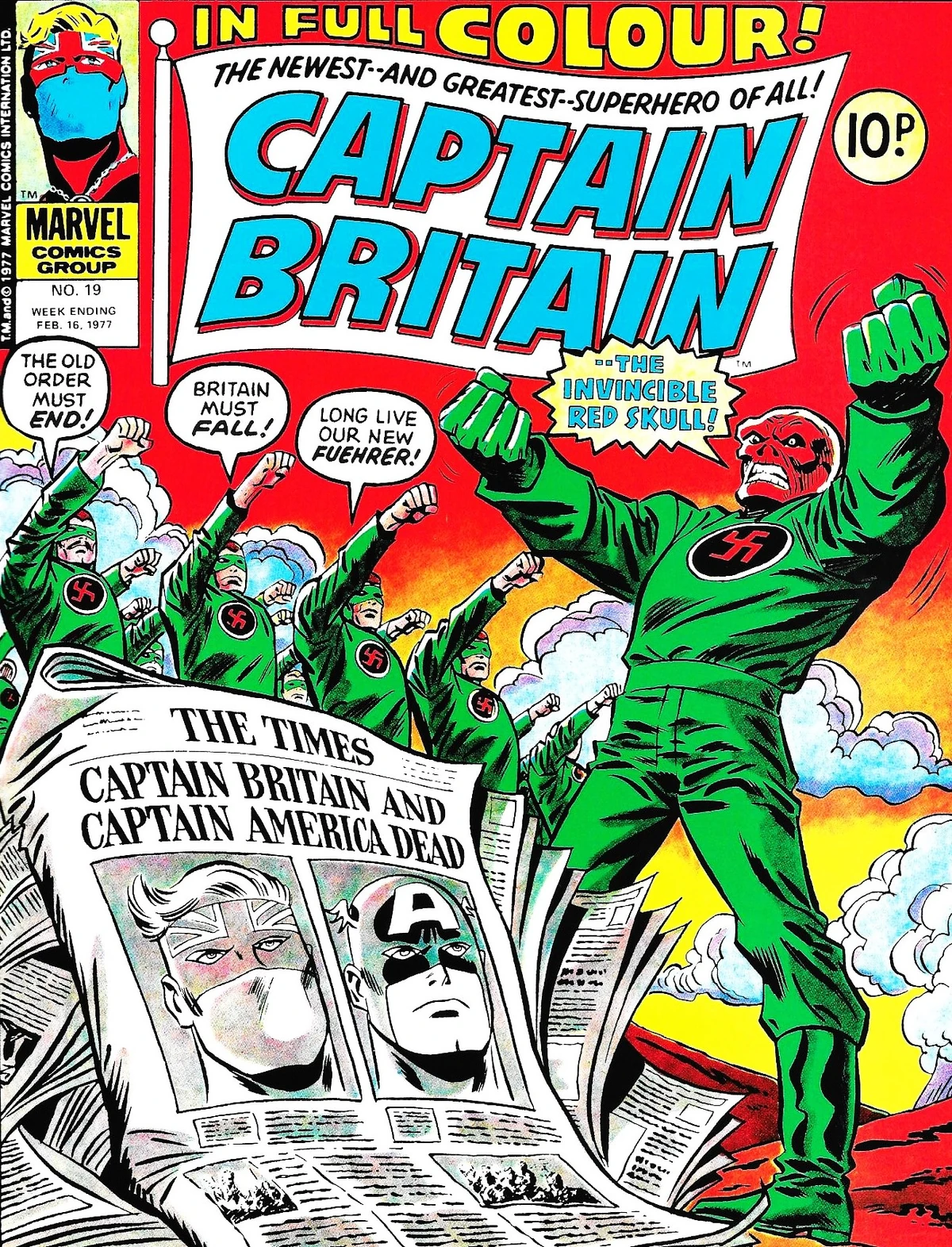 Captain Britain Vol 1 19 | Albion British Comics Database Wiki | Fandom