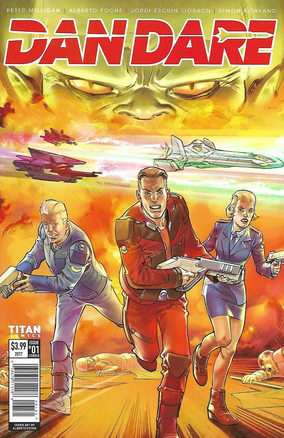 Dan Dare (Titan Comics) Vol 1 1 | Albion British Comics Database Wiki ...