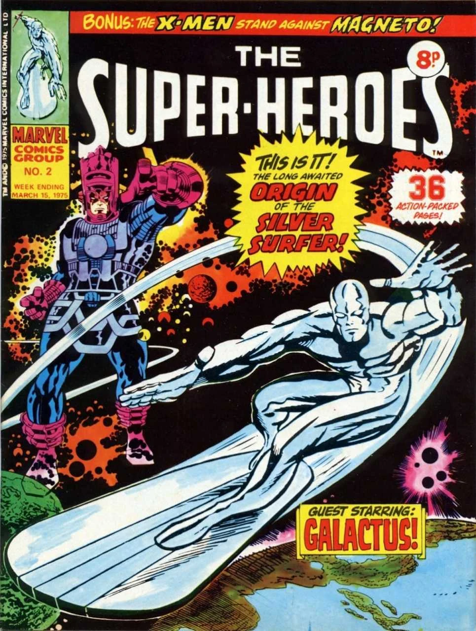 The Super-Heroes (Marvel UK) Vol 1 2 | Albion British Comics Database ...