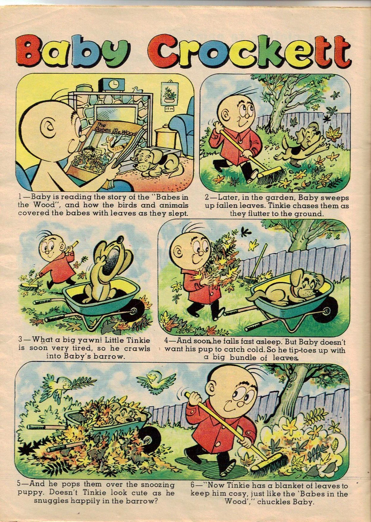 Baby Crockett (Bimbo) | Albion British Comics Database Wiki | Fandom