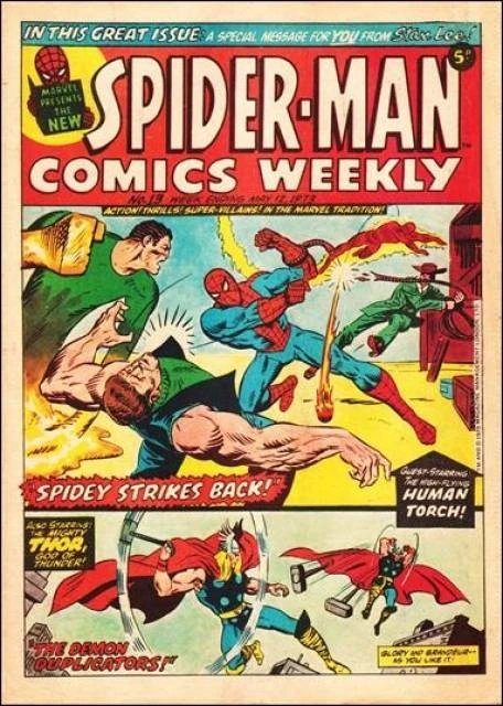 Spider-Man Comics Weekly Vol 1 13 | Albion British Comics Database Wiki ...