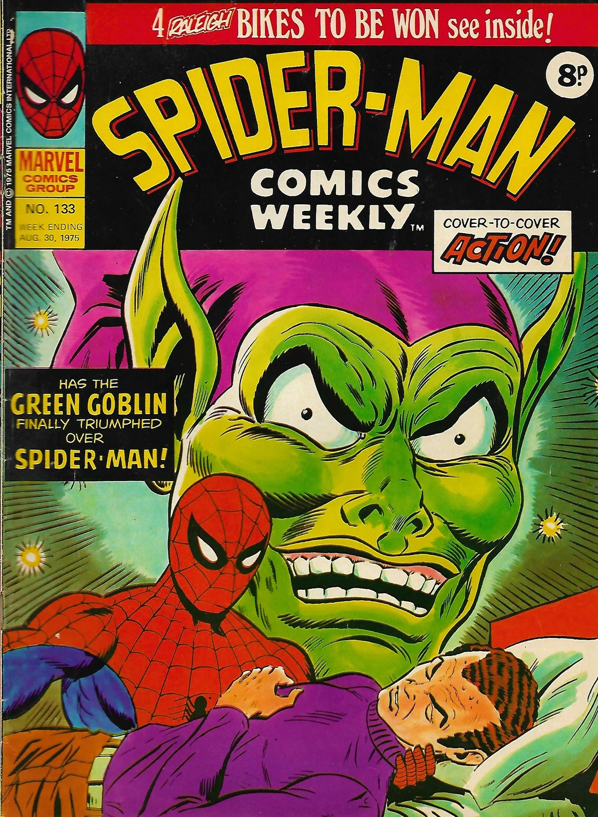 Spider-Man Comics Weekly Vol 1 133 | Albion British Comics Database ...