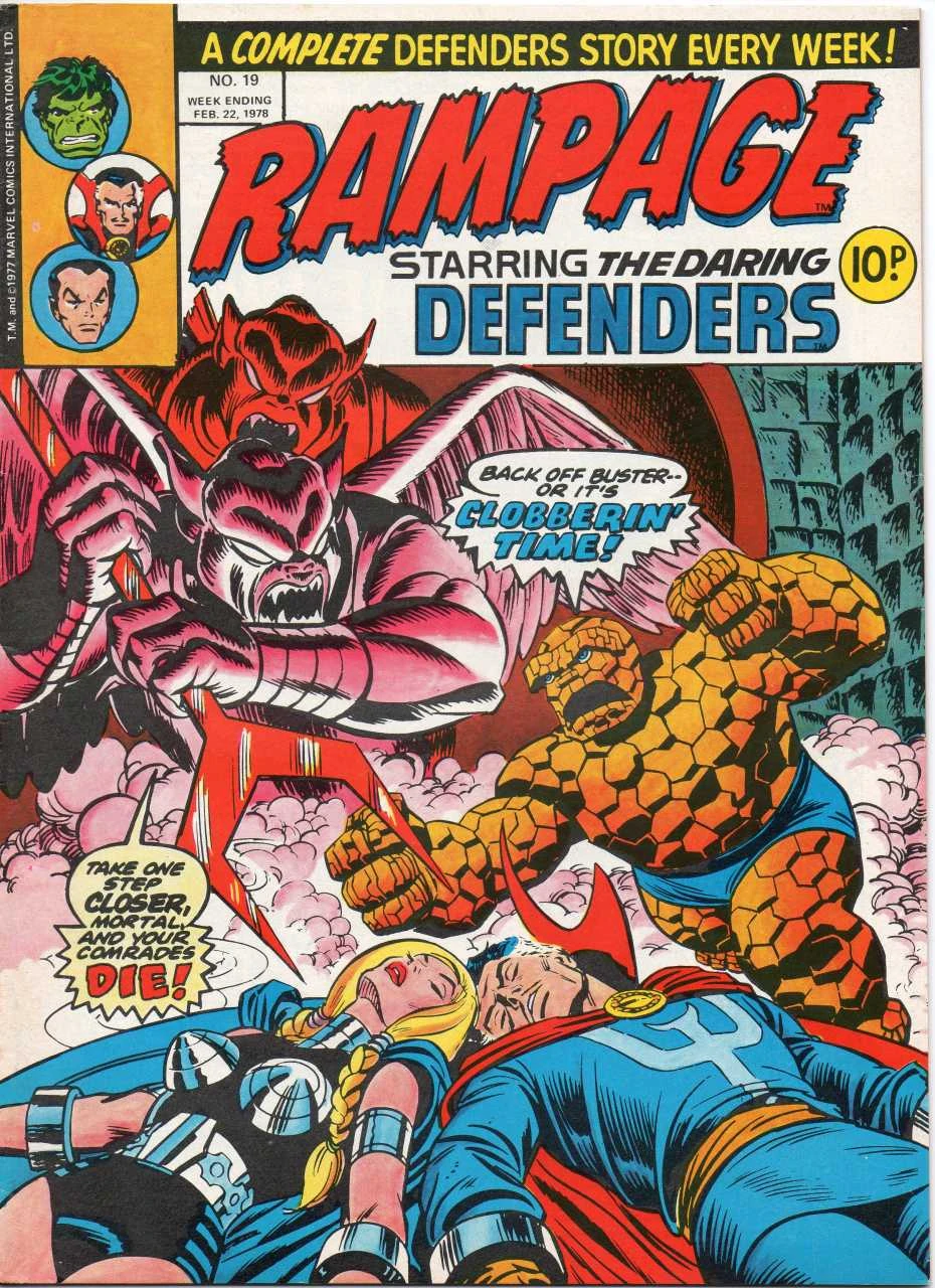 Rampage Vol 1 19 | Albion British Comics Database Wiki | Fandom